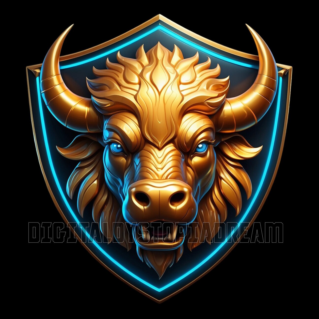Cyberpunk Buffalo Shields Twitch Kick Sub/bit Badges for Streamers ...