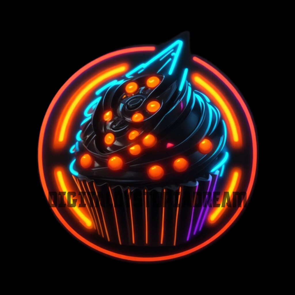 32 Cyberpunk Cyber Cupcakes Twitch Sub and Bit Badges for Streamers ...