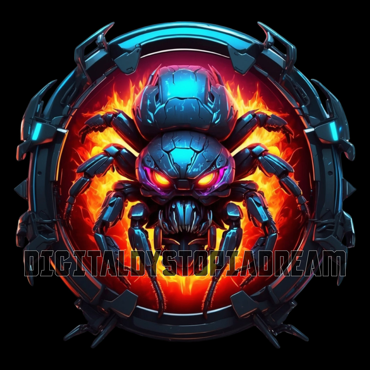 Tarantula Twitch Kick Sub Bit Badges for Streamers, Vtubers,spider ...