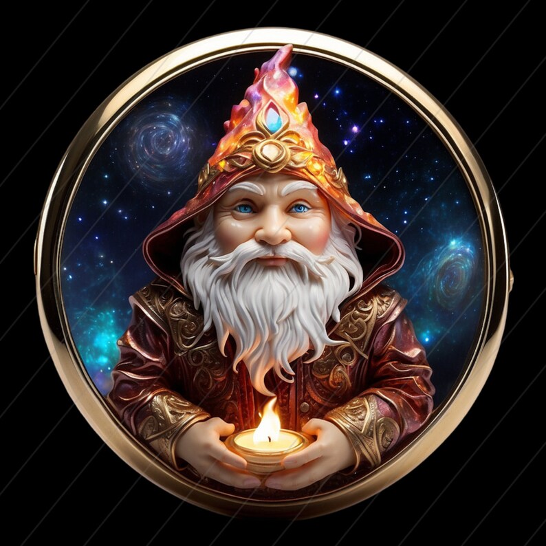 Magical Gnome Twitch Kick Sub and Bit Badges for Streamers,vtubers 40 ...