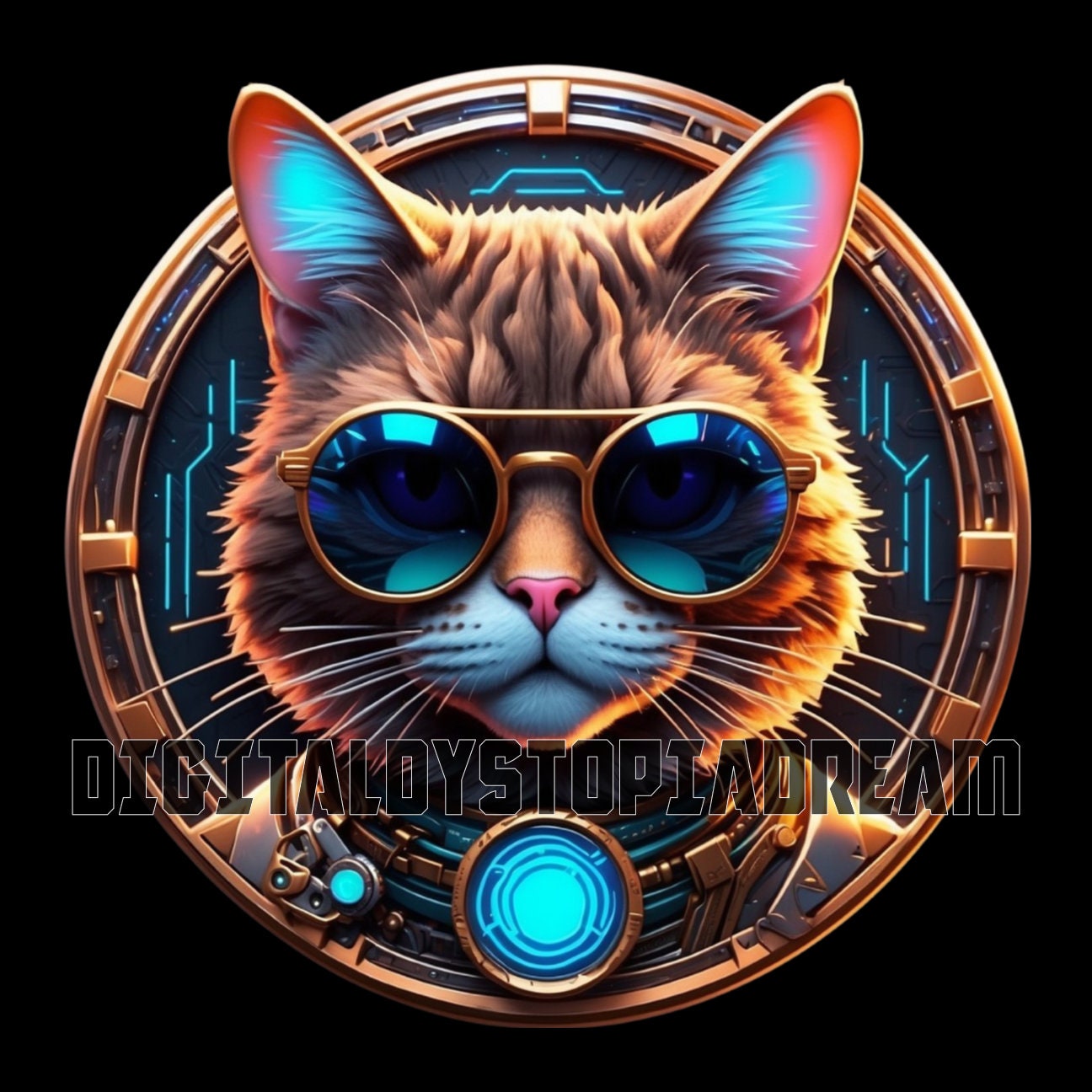 Cool Cats Twitch Kick Sub Bit Badges for Streamers, Vtubers,animal ...