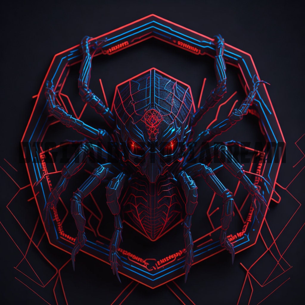 32 Cyberpunk Spiders Twitch Sub Badges and Bit Badges for Streamers ...