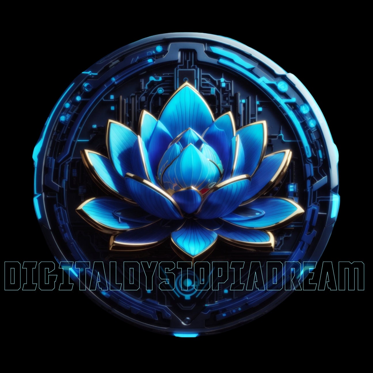 Cyberpunk Lotus Flower Twitch Sub Badges and Bit Badges for Streamers ...
