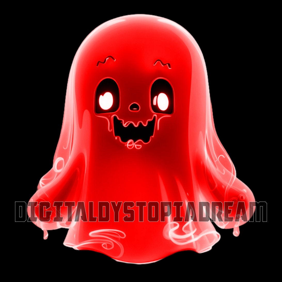 32 Neon Ghosts Twitch Sub Bit Badges for Streamers,vtubers,spooky ...