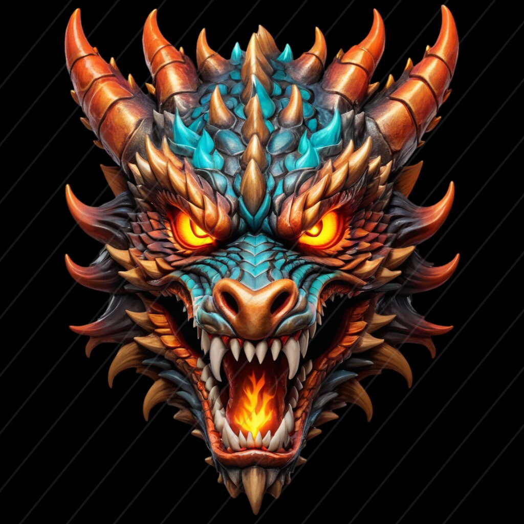 Fierce Dragon Twitch Kick Sub/bit Badges for Streamers,vtubers,40 ...