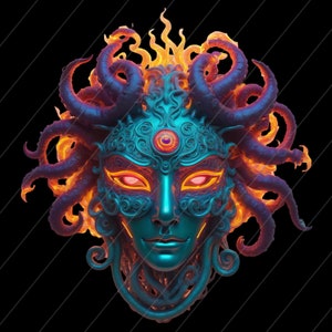 Medusa Twitch/kick Sub Bit Badges for Streamers,vtubers,stream ...