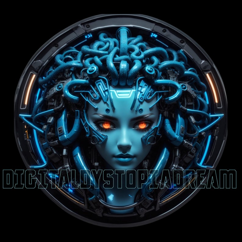 Medusa PNG Logos 40 Cyberpunk Transparent PNG Clipart Twitch Sub Bit ...