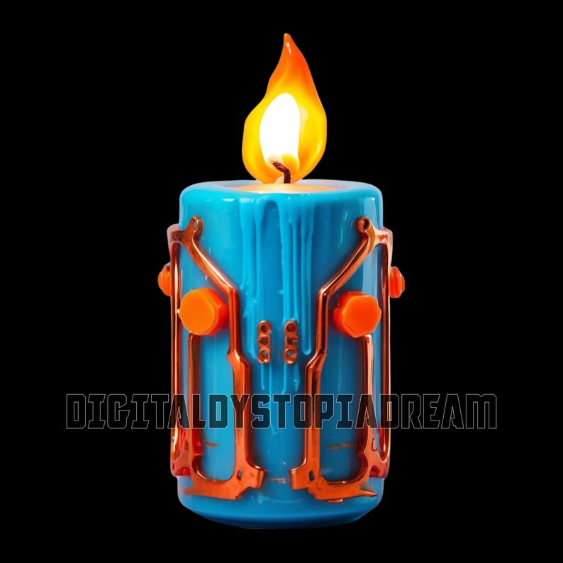 Cyberpunk Candles Twitch Kick Sub Bit Badges for Streamers,vtubers,40 ...