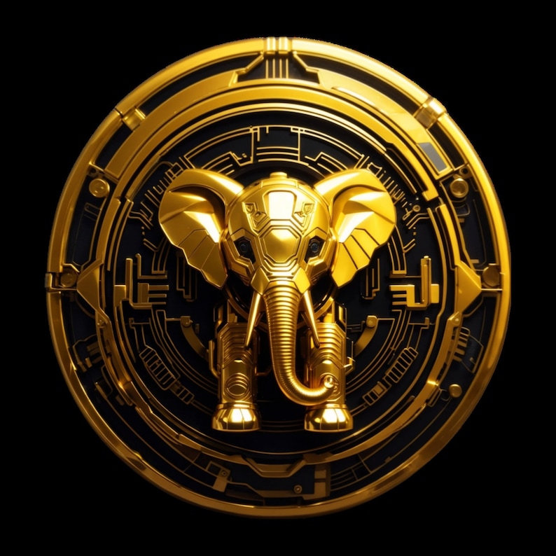 Cyberpunk Elephants Twitch Kick Sub/bit Badges for Streamers,vtubers ...