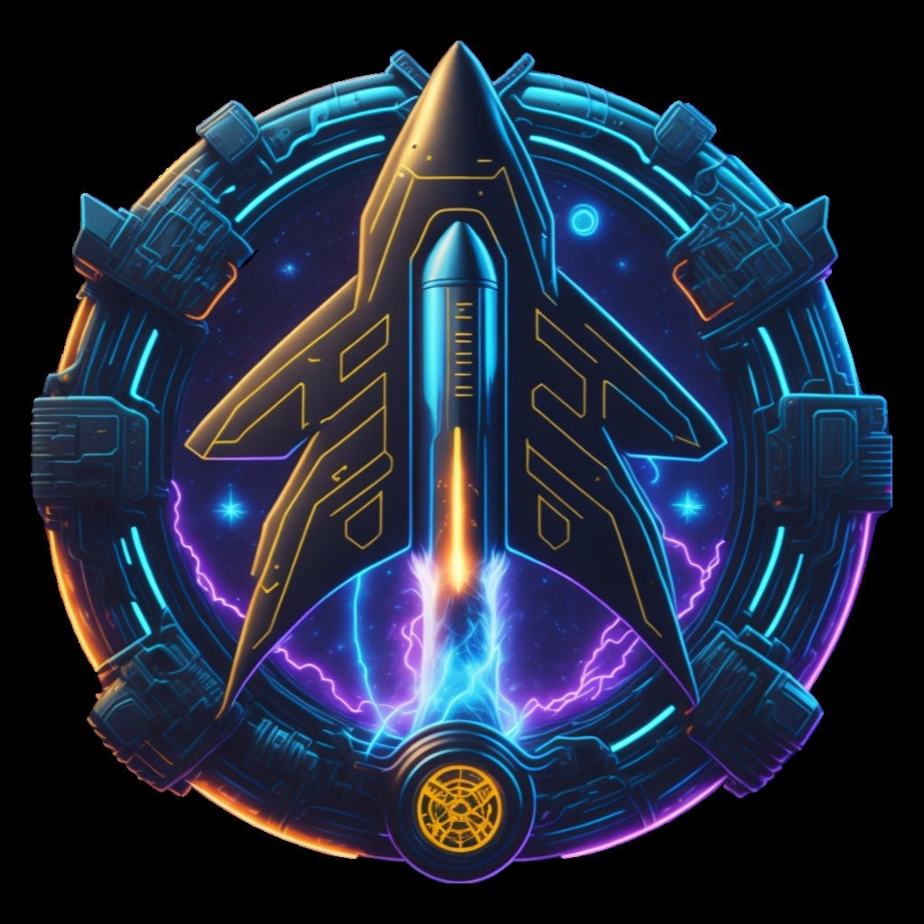 Cyberpunk Rockets Twitch Sub Badges and Bit Badges for Streamers,vtubers 32 Transparent PNG ...