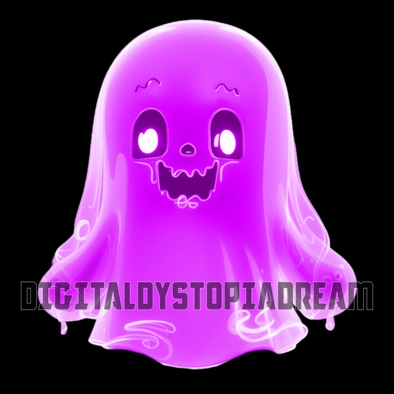 32 Neon Ghosts Twitch Sub Bit Badges for Streamers,vtubers,spooky ...