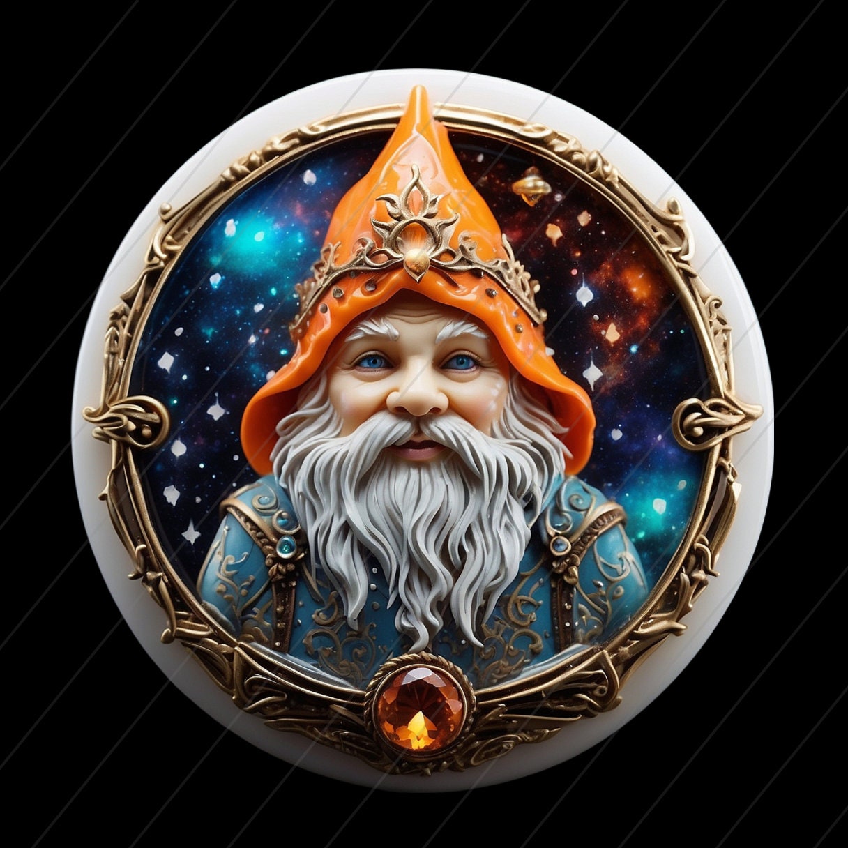 Magical Gnome Twitch Kick Sub and Bit Badges for Streamers,vtubers 40 ...