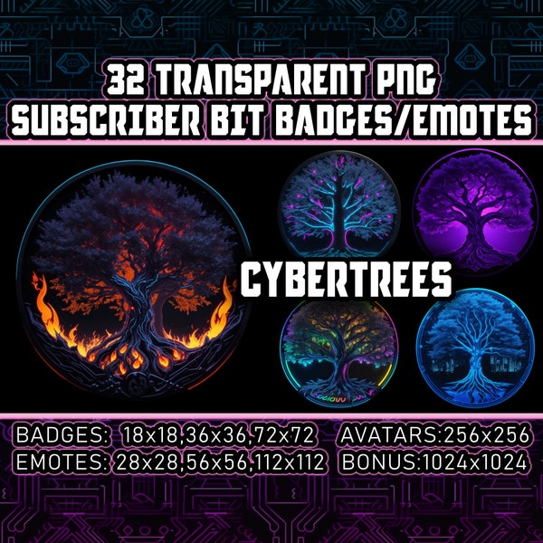 Twitch Tree Sub - Etsy