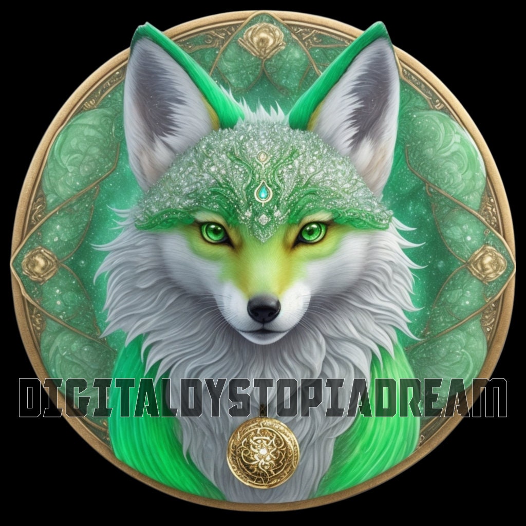 Mystical Kitsune Twitch Sub and Bit Badges for Streamers, Japanese Fox ...