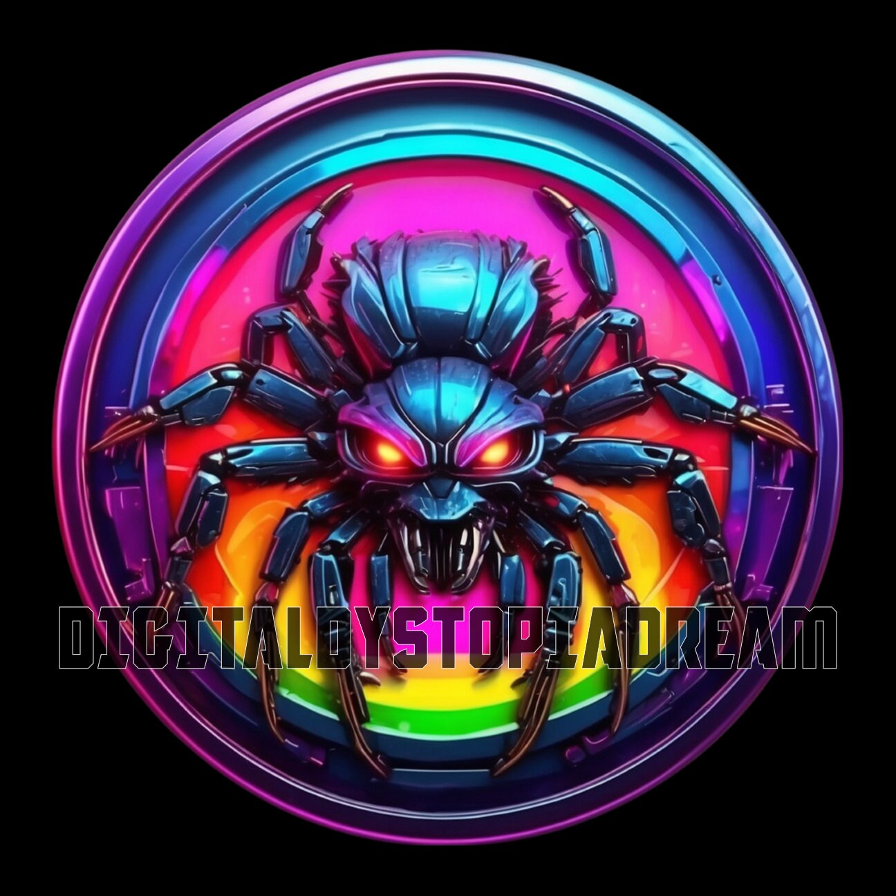 Tarantula Twitch Kick Sub Bit Badges for Streamers, Vtubers,spider ...