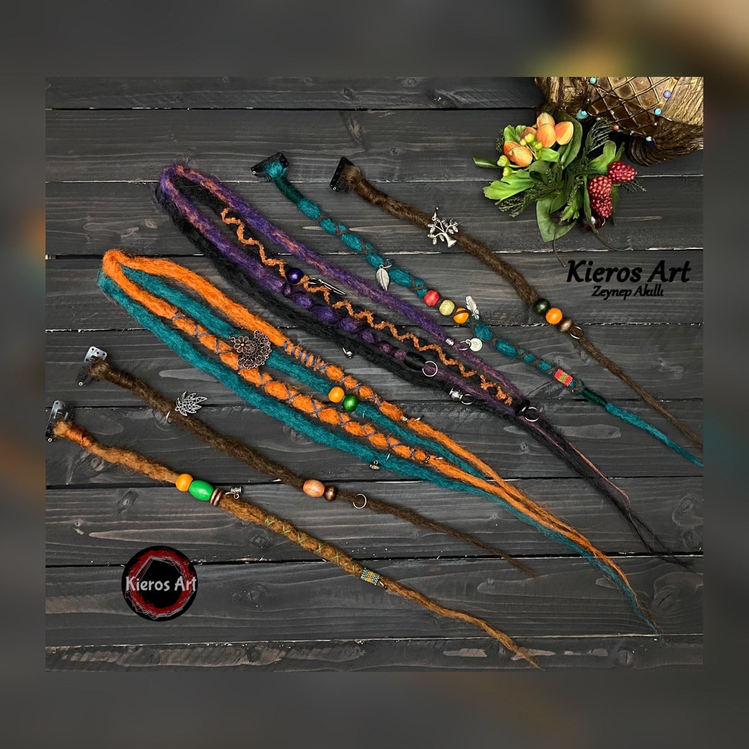 Synthetic Dreadlocks Crochet Fake Dread Extensions - Etsy