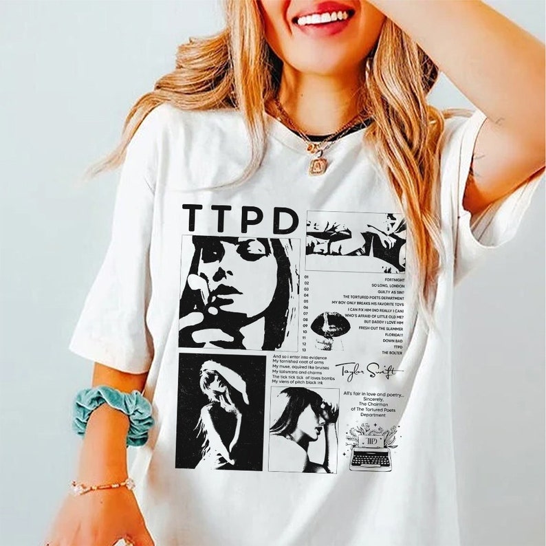 Taylor TTPD Track List PNG, the Tortuned Poets Department New Album SVG ...