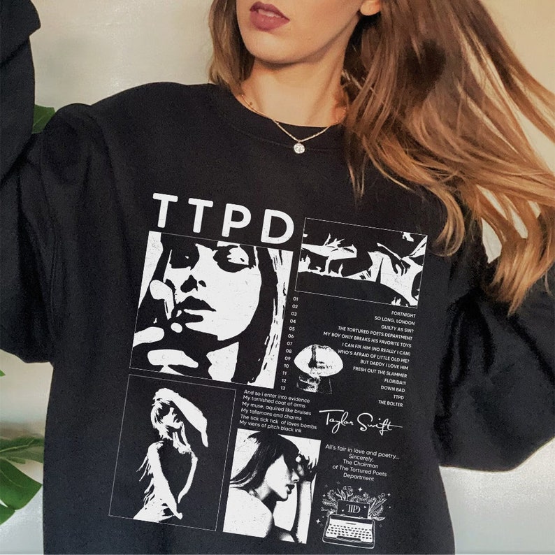 Taylor TTPD Track List PNG, the Tortuned Poets Department New Album SVG ...