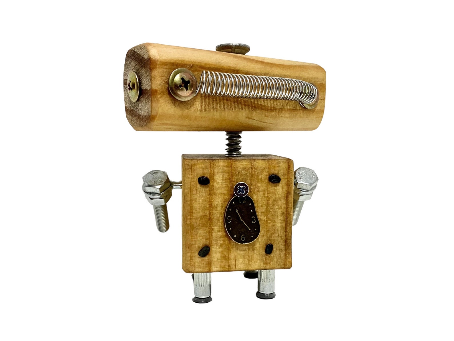 Rupert Wooden Steampunk Robot scifi Fantasy Odd Strange Unique Art ...