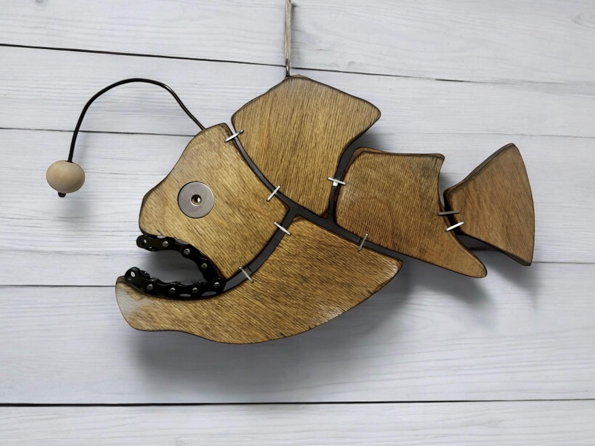 Angus - Steampunk Anglerfish Wall Art. (scifi Fantasy Odd Strange ...