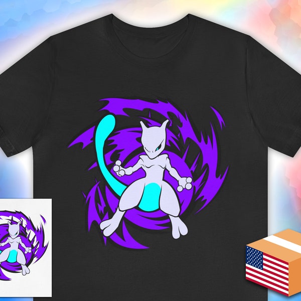 Mewtwo Shirt - Etsy