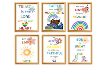 Sunday School Religion Posters, INSTANT DOWNLOAD Welcome to Sunday ...