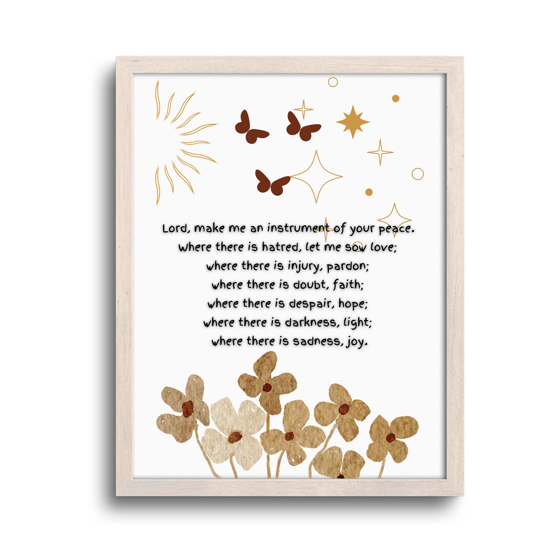 BOHO Prayer for Kids, Prayer Printable, Kids Prayer Cards, DIGITAL ...