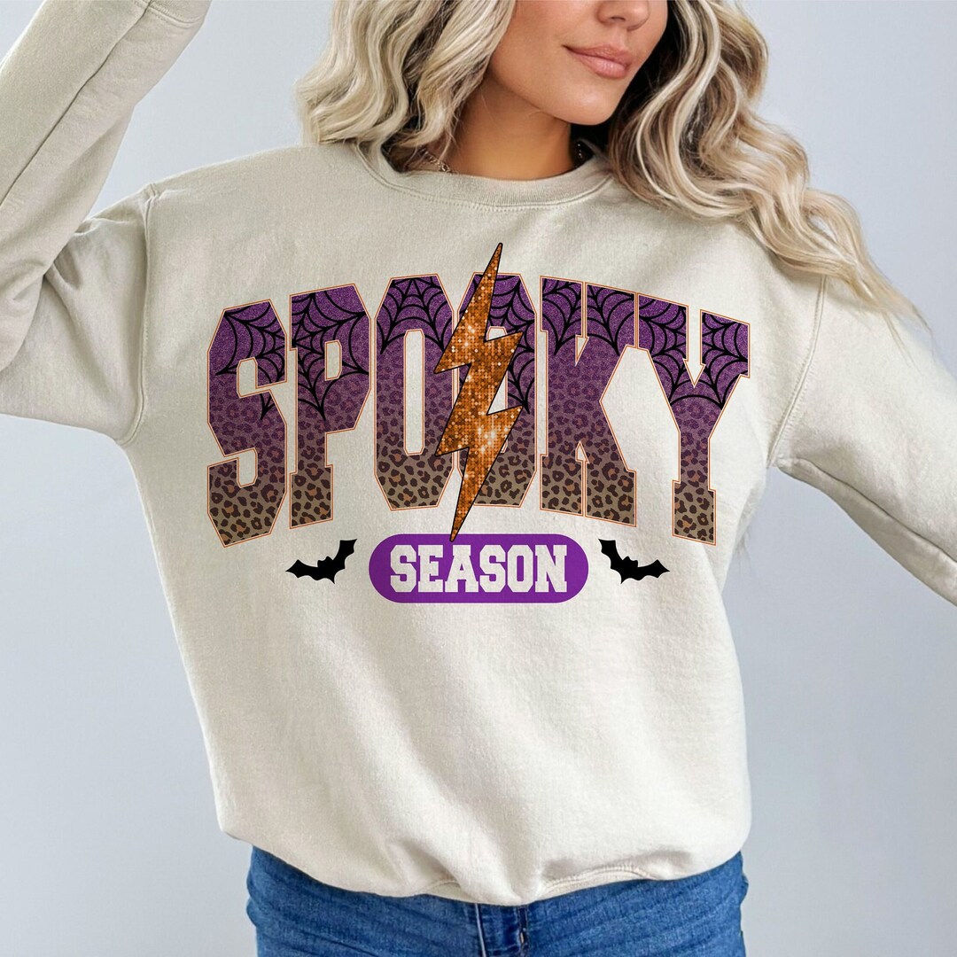 Retro Spooky Season Png, Spooky Season Png, Halloween Png, Spooky Png ...