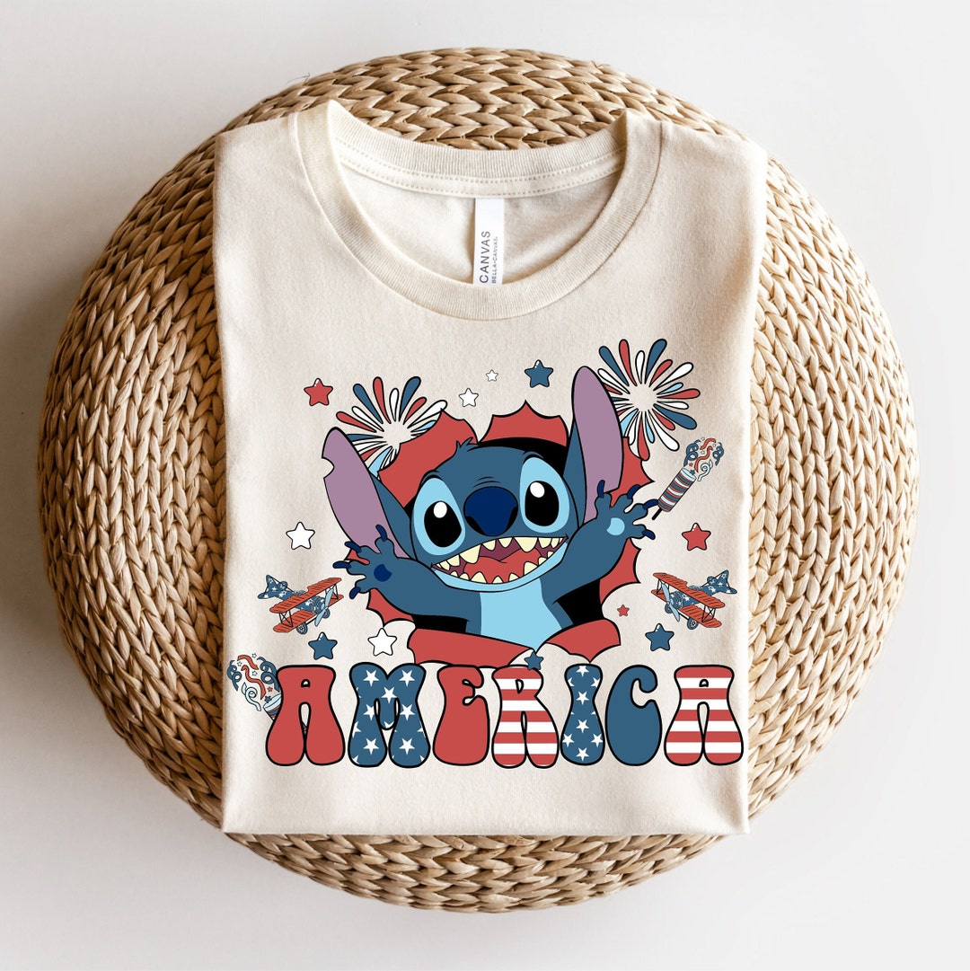 4th of July Stitch PNG Stitch Png Fourth of July - Etsy UK