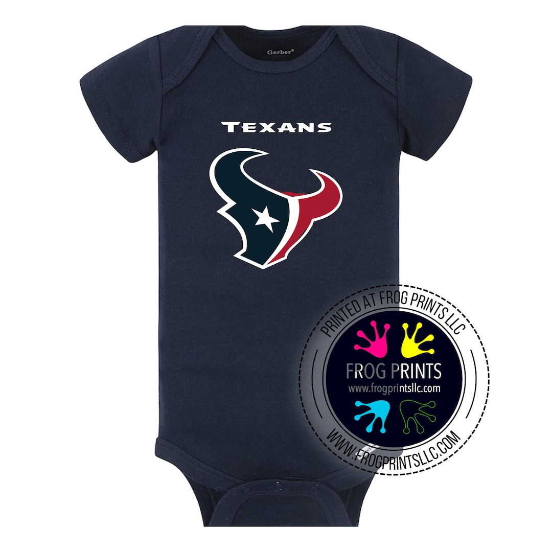 Custom NFL Team Jersey Onesie - Etsy
