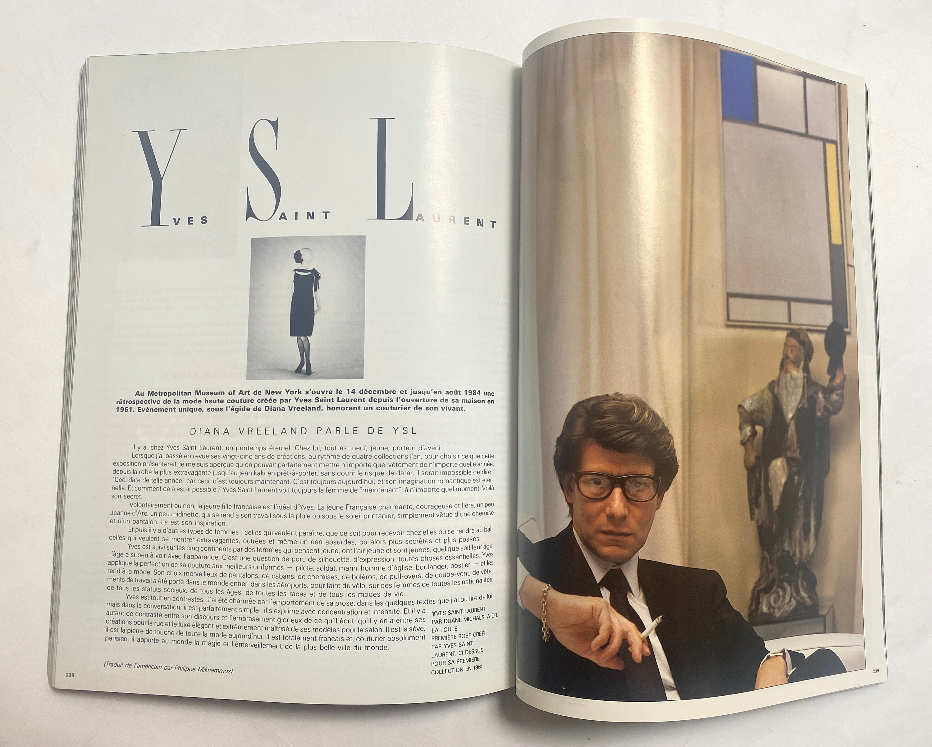 buy high quality Vogue Paris Decembre 1983 Caroline de Monaco by Andy ...