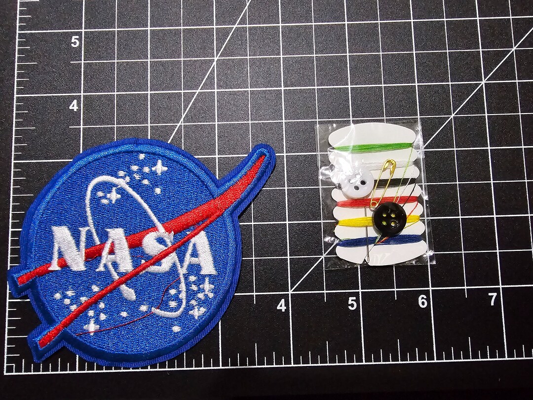 Nasa Meatball Patch 3X4 Iron-on/sew-on Patch With Sewing Kit - Etsy