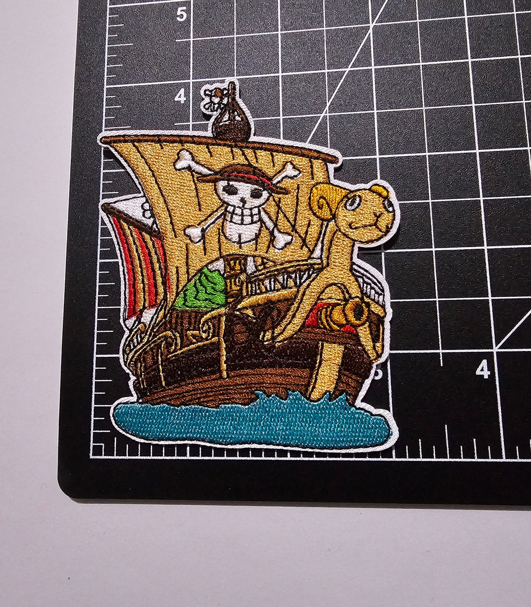 One Piece Going Sunny Ship Luffy Iron-on Patch - Etsy