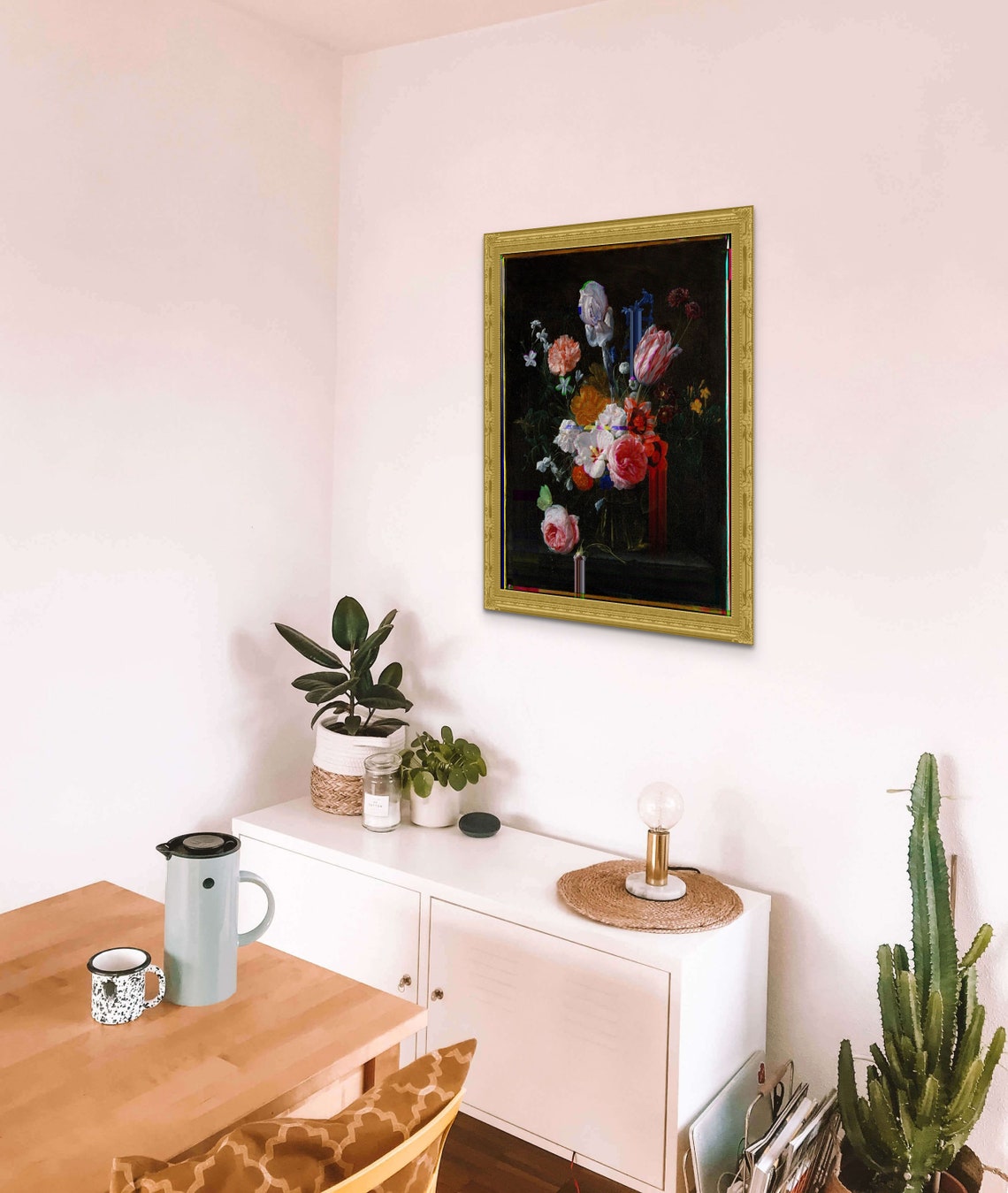 Flower Glitch Art 1 - Etsy