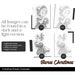 Fairies Christmas Coloring Page for Adults Cute Elf Coloring Book ...