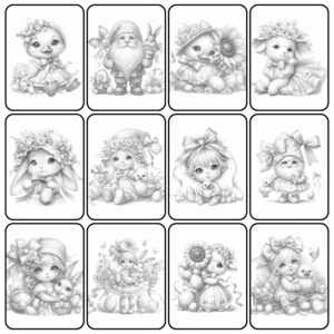 Eggs Bonanza Coloring Page for Adults Cute Easter Coloring Book With ...