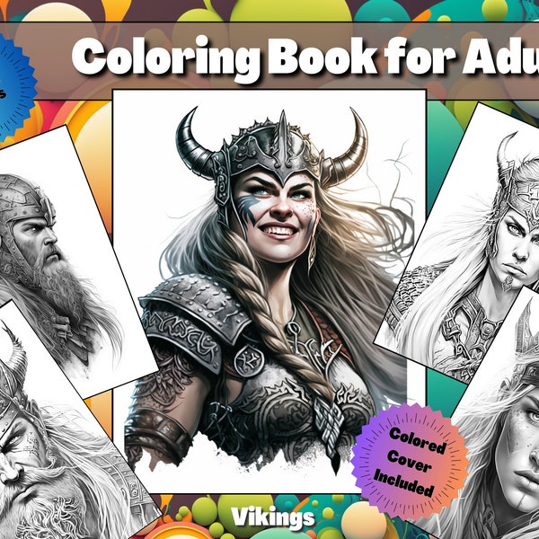 Norse Coloring Pages - Etsy