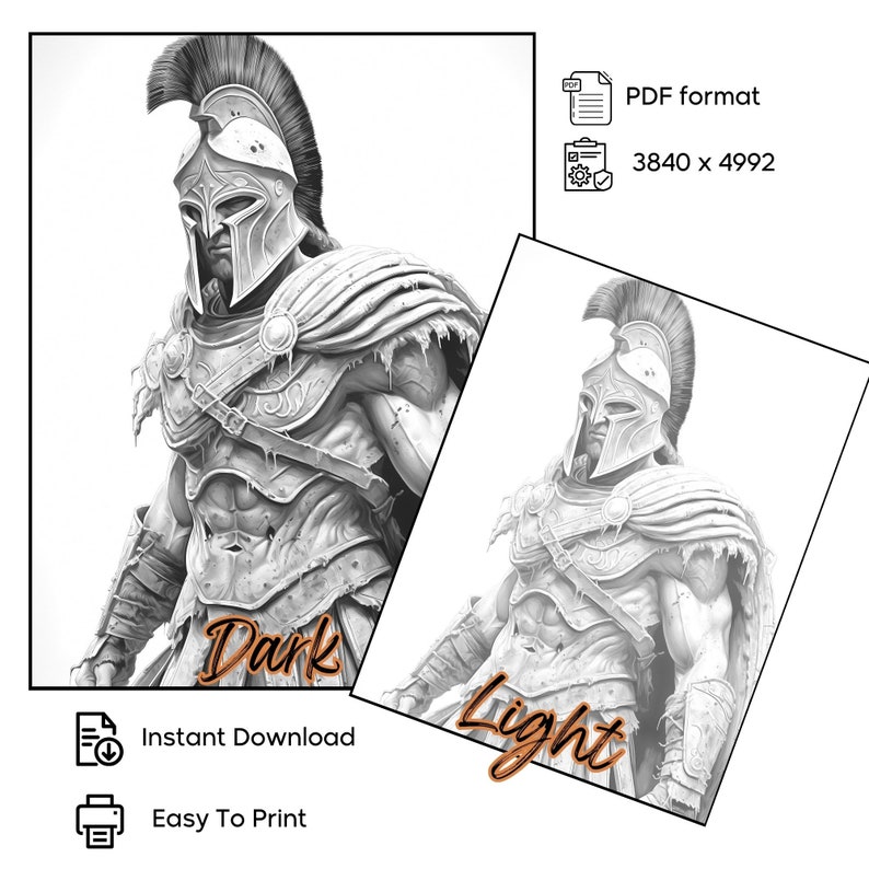 This is Sparta Coloring Page for Adults Female Warriors Coloring Book ...