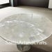 Selenite Round Coffee Table Top, Sun Rays Table Top, Selenite Table ...