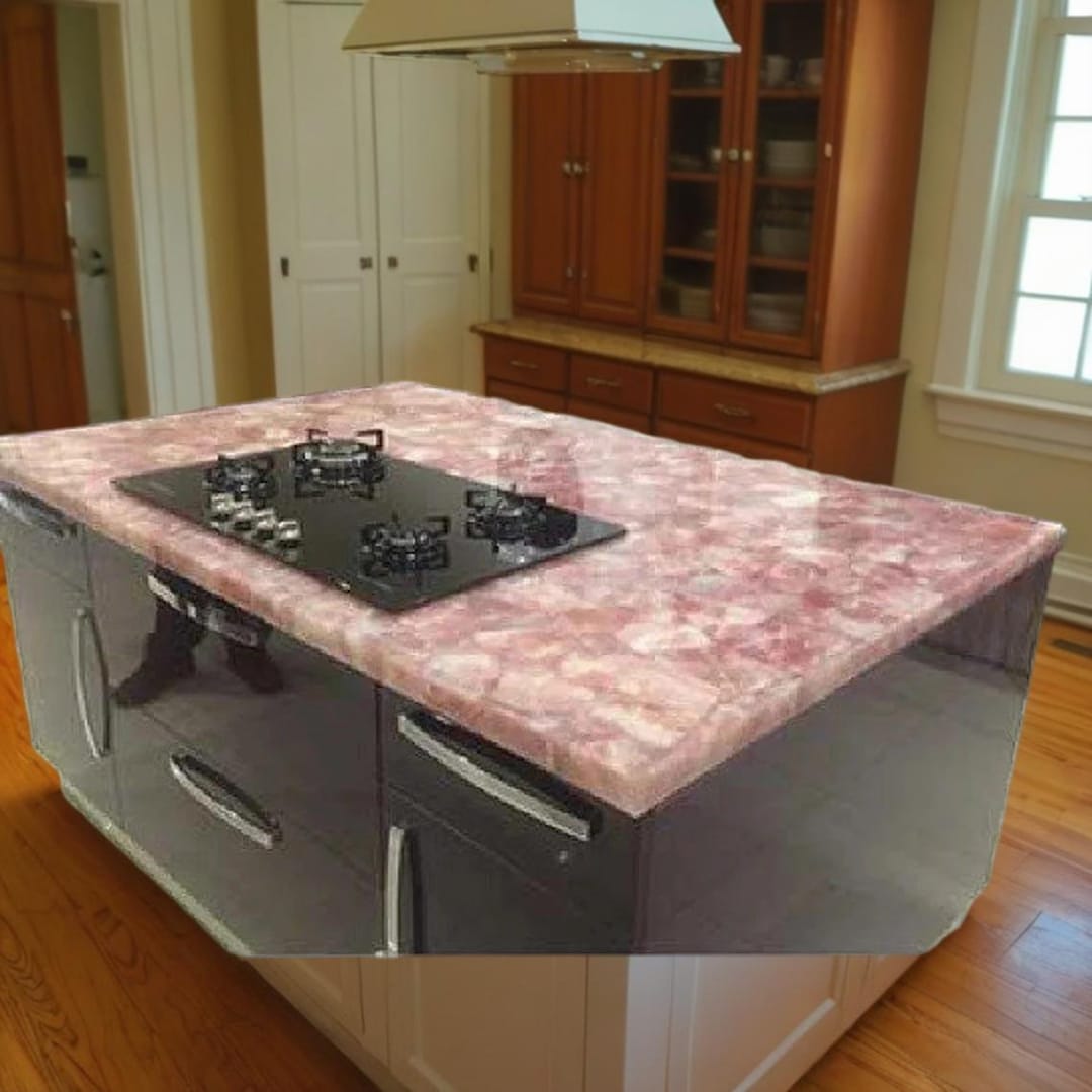 Quartz Countertop, Quartz Coffee Table, Rose Quartz Table, Office ...
