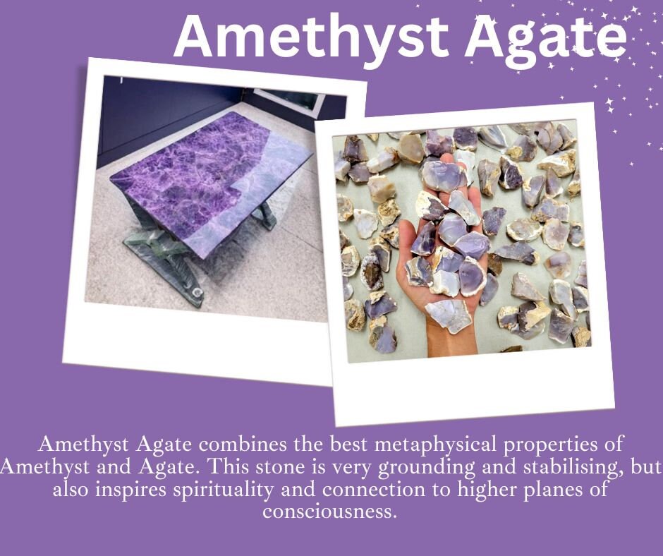 Purple Agate Dining Table Top / Agate Kitchen Counter Top / Agate ...