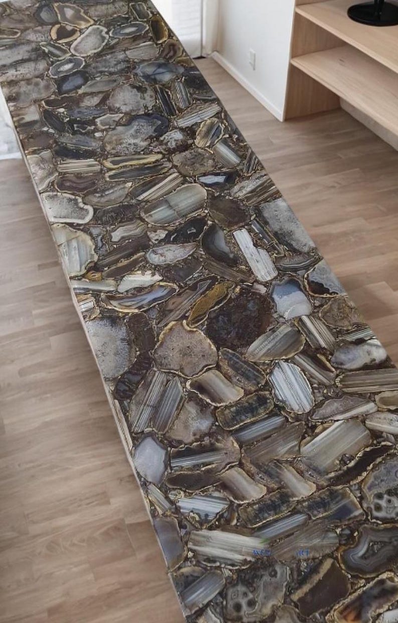 Agate Kitchen Countertops, Console, Side Table, Bar Countertops, Luxury ...
