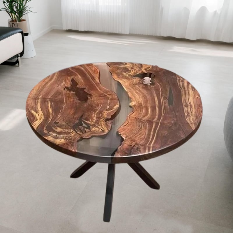 Round River Table - Etsy