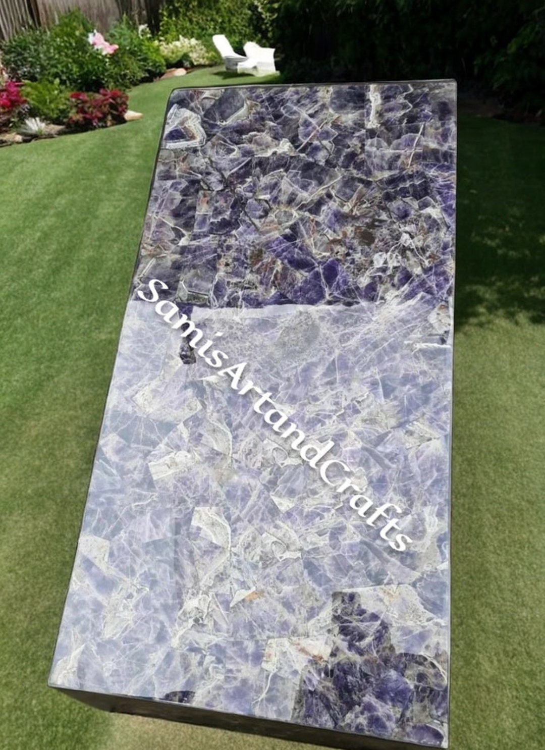 Purple Amethyst Stone Counter Top, Amethyst Kitchen Countertop ...