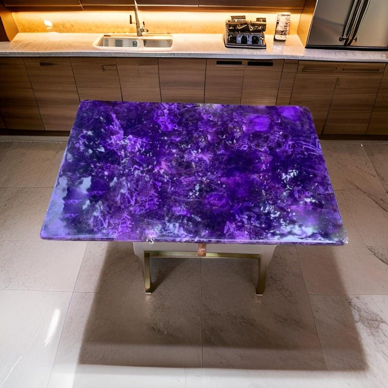 Amethyst Table - Etsy