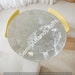 Selenite Round Coffee Table Top, Sun Rays Table Top, Selenite Table ...