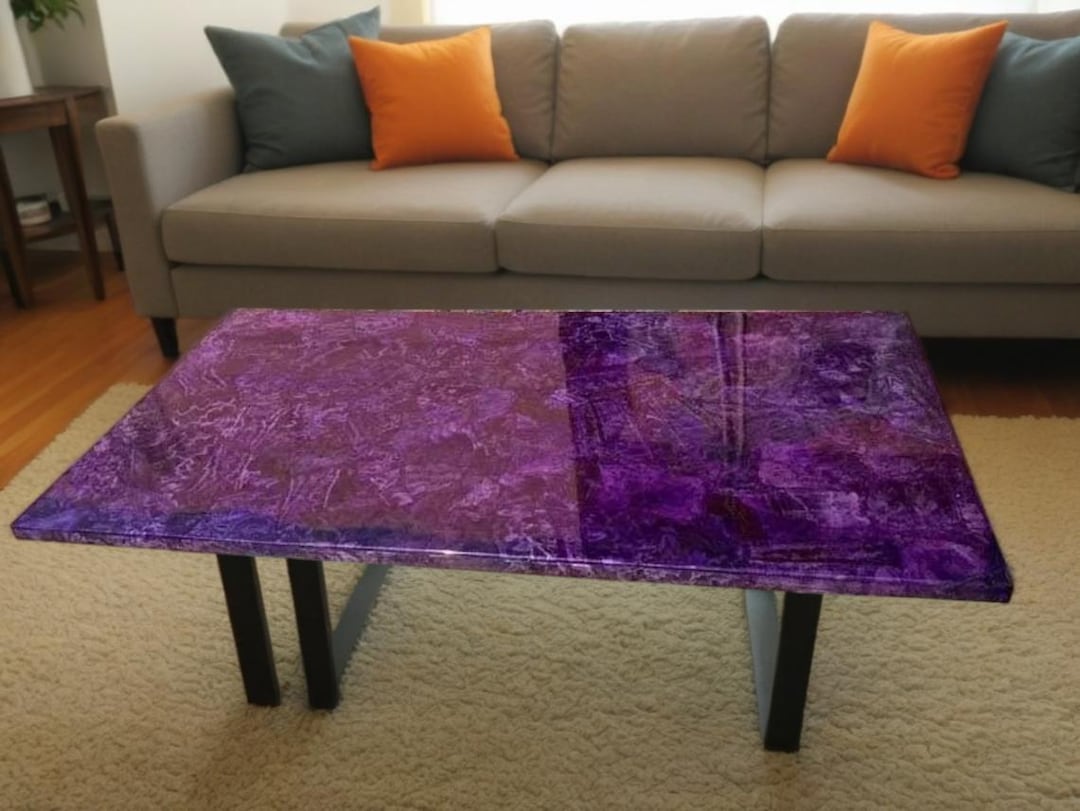 Purple Amethyst Stone Tabletop, Kitchen Island, Counter Top Slabs ...