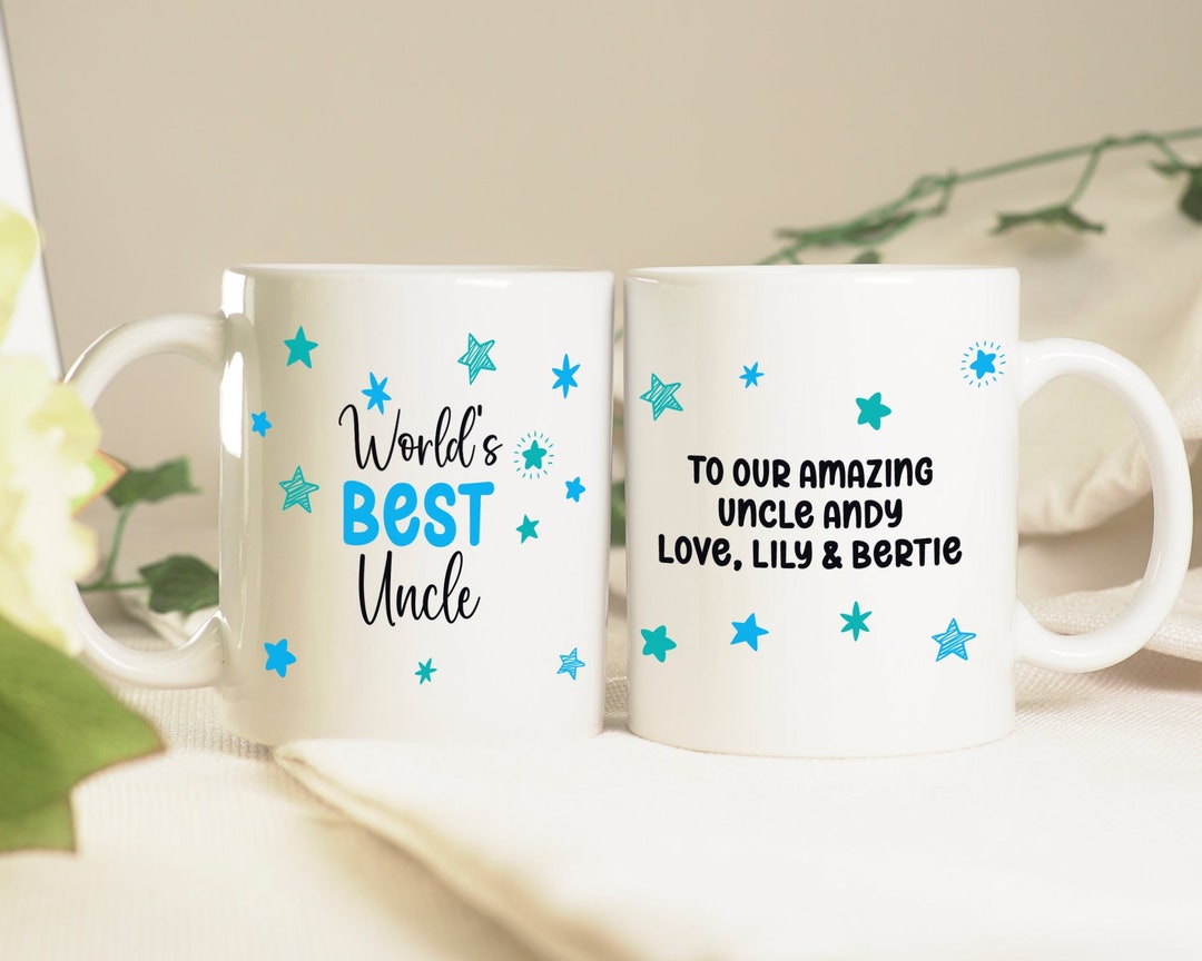 World's Best Mug | Uncle, Brother, Friend, Teacher Personalised Gift ...
