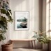 Interior Frame Mockup 2x3 Wallpaper Mockup Wall Art Display Transparent ...