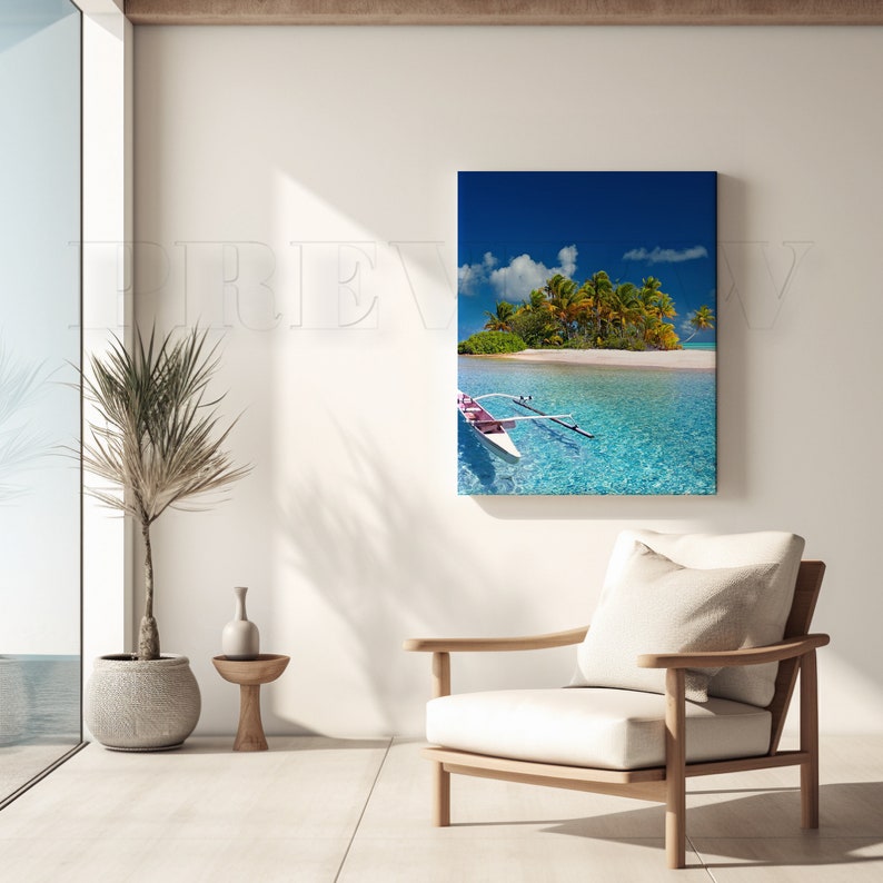 Canvas Mockup Interior Reading Nook Canvas Ratio 4x5 Wall Art Display ...